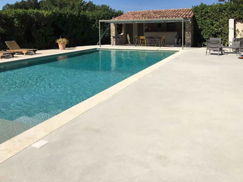 Le béton quartzé sablé DECODAL : La douceur haute résistance - Avignon ...